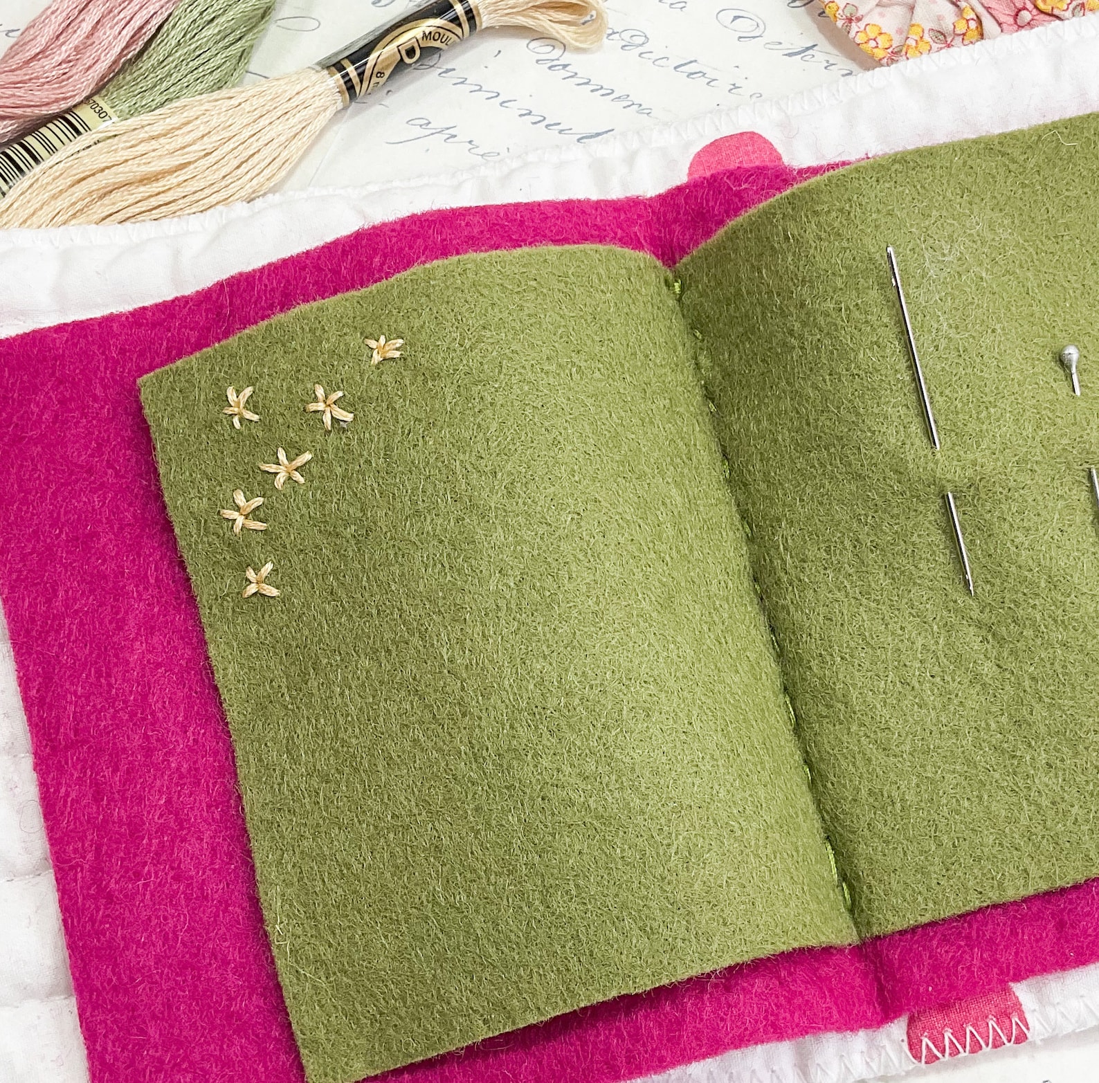 Cat Needle Book Pattern: Vintage Sewing Project (PDF Digital Download ...