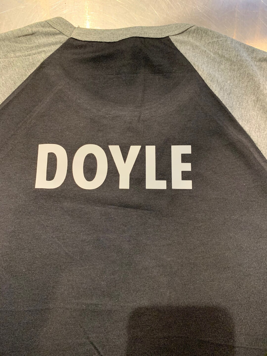 Name on Back of Shirt at Top - Etsy