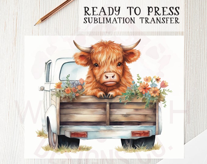 Cow Digital Transfer Dtf, Transfer, Ready to Press Transfer, Digital ...