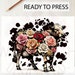 Cow Sublimation Transfer | Ready to Press | Heat Press Transfer | Farm ...