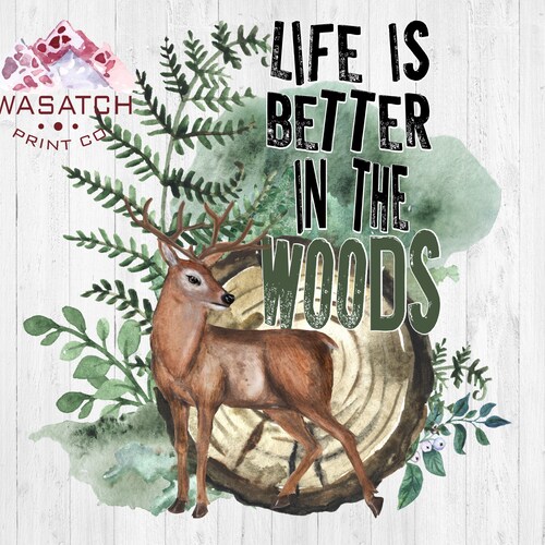 Deer Hunting Sublimation Transfer Ready to Press Sublimation - Etsy