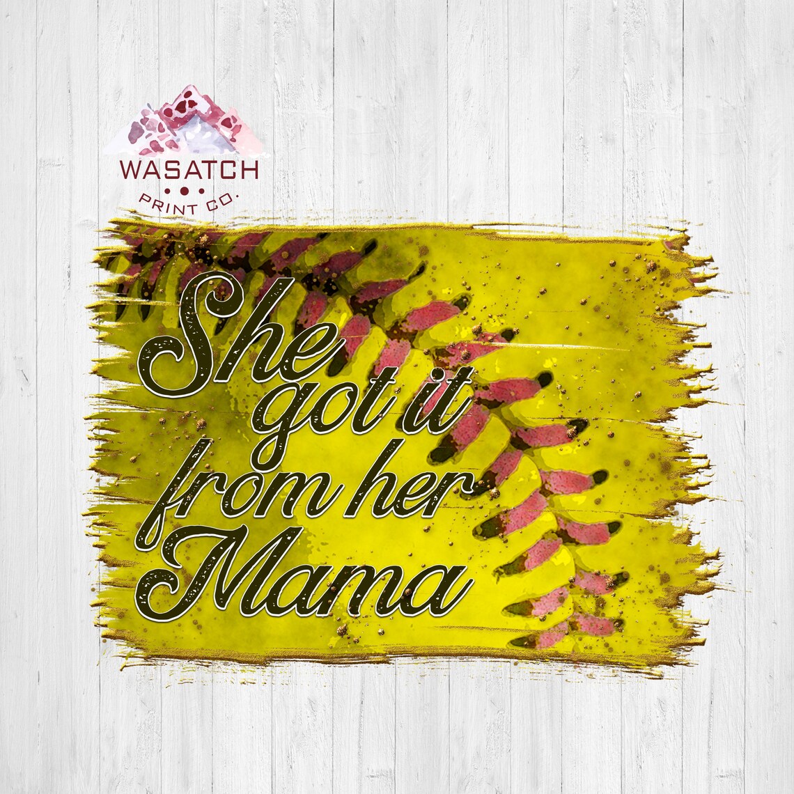 Softball sublimation transfer Sublimation transfer Ready to | Etsy