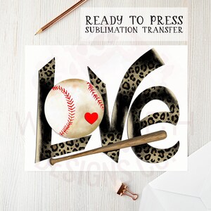 Baseball Sublimation Transfer, Sublimation Transfer, Ready to Press ...