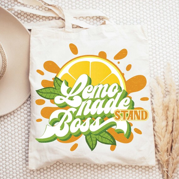 Lemonade Stand Boss Sublimation Transfer Ready to Press Heat - Etsy