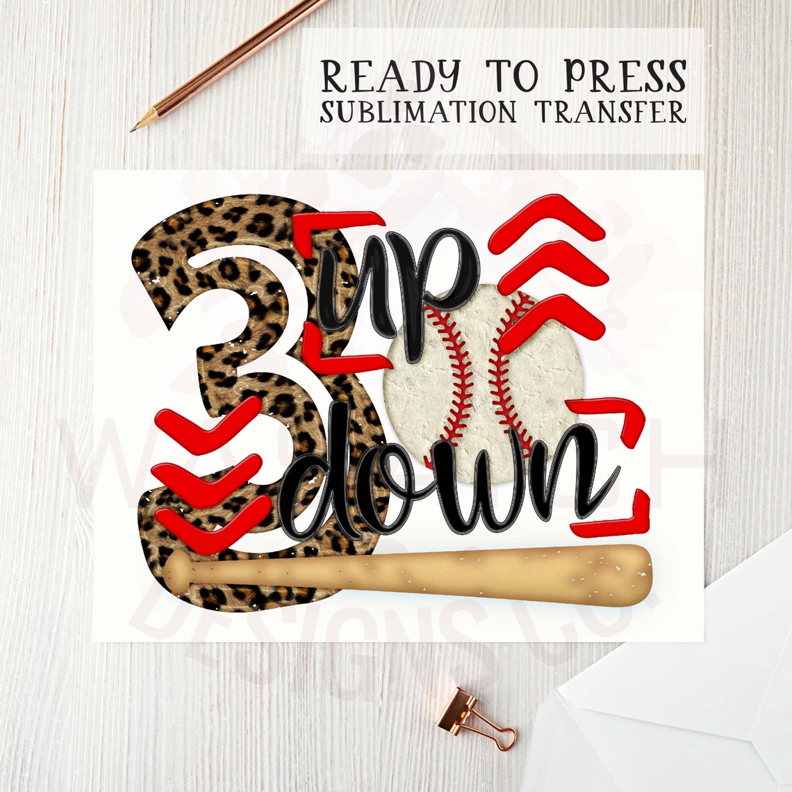 Baseball Sublimation Transfer Ready to Press Transfer Heat - Etsy