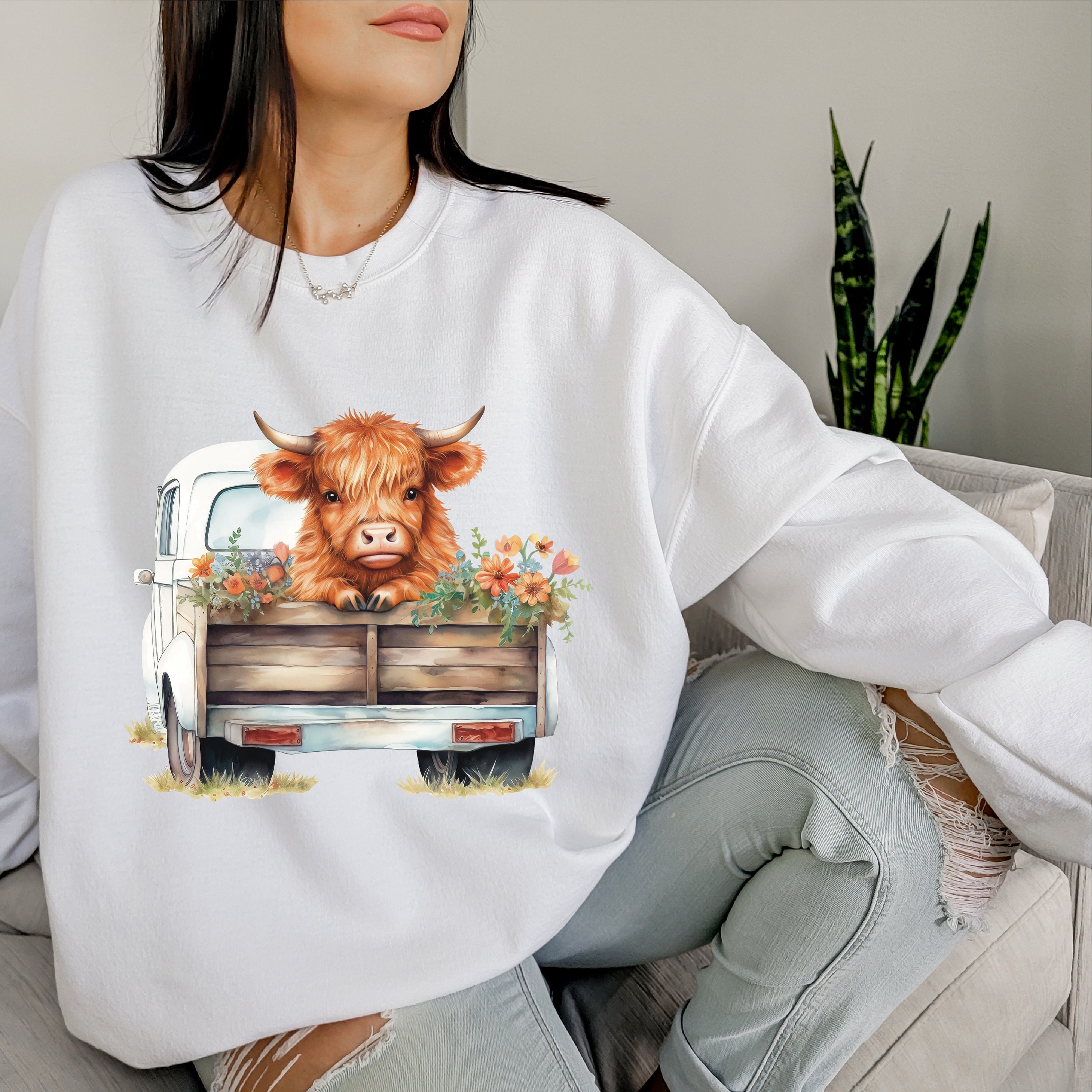 Ready to Press Sublimation Transfers | Highland Cow | Animals | Farm ...