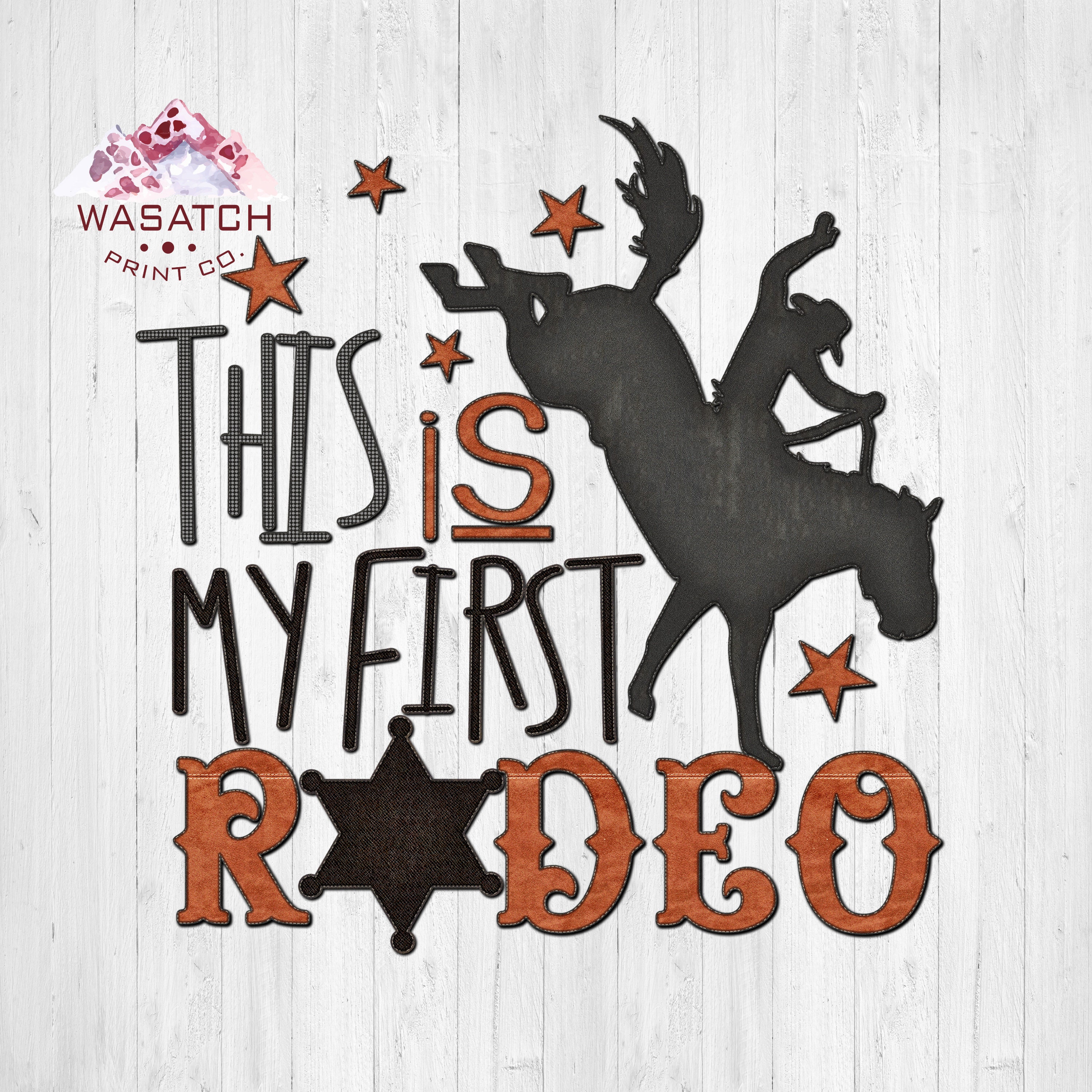 This IS My First Rodeo Ready to Press Sublimation Transfer - Etsy