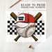 Baseball Ready to Press Sublimation Transfer Heat Press - Etsy