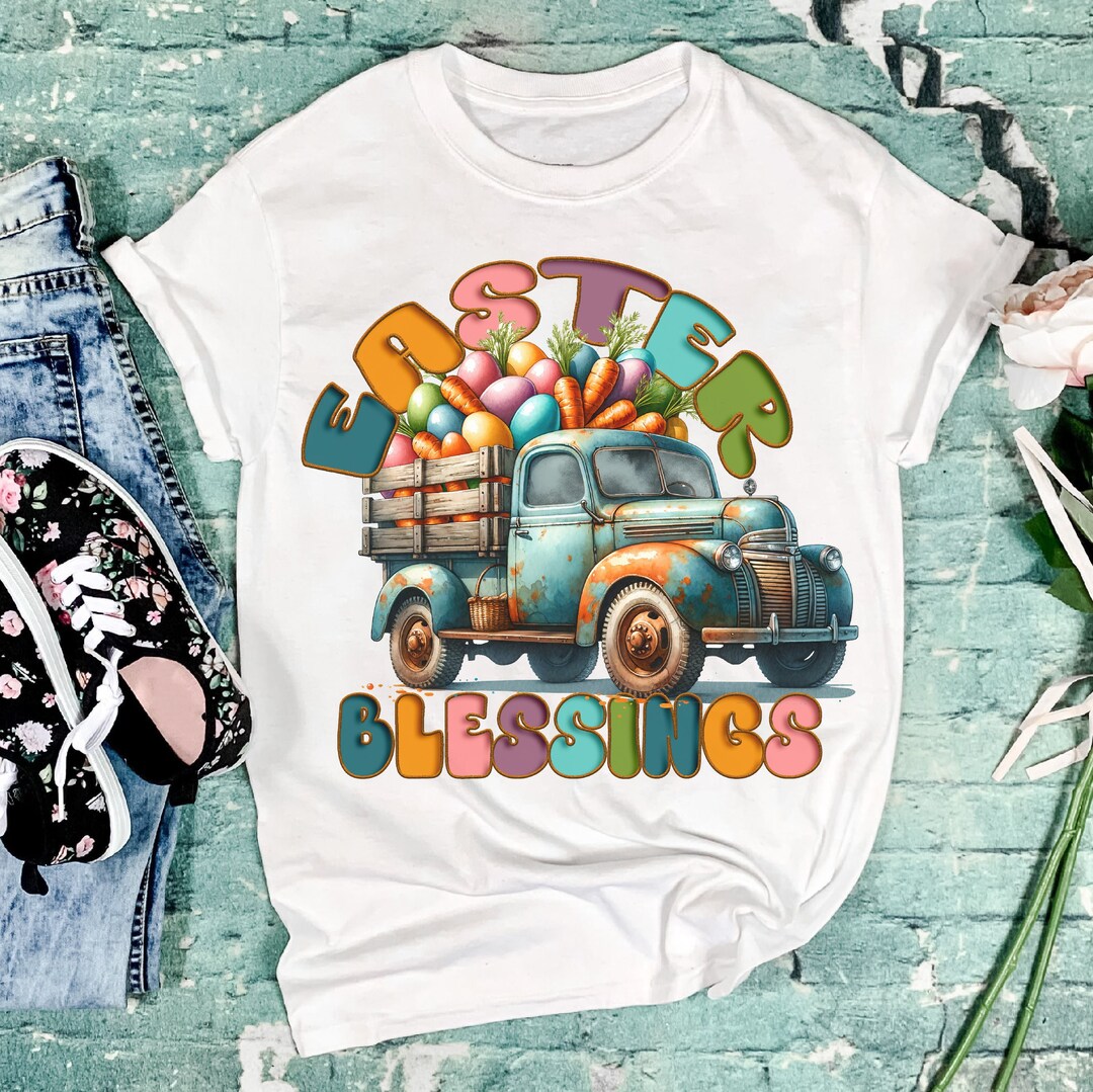 Easter Blessings Sublimation Transfer, Ready to Press, Heat Press ...