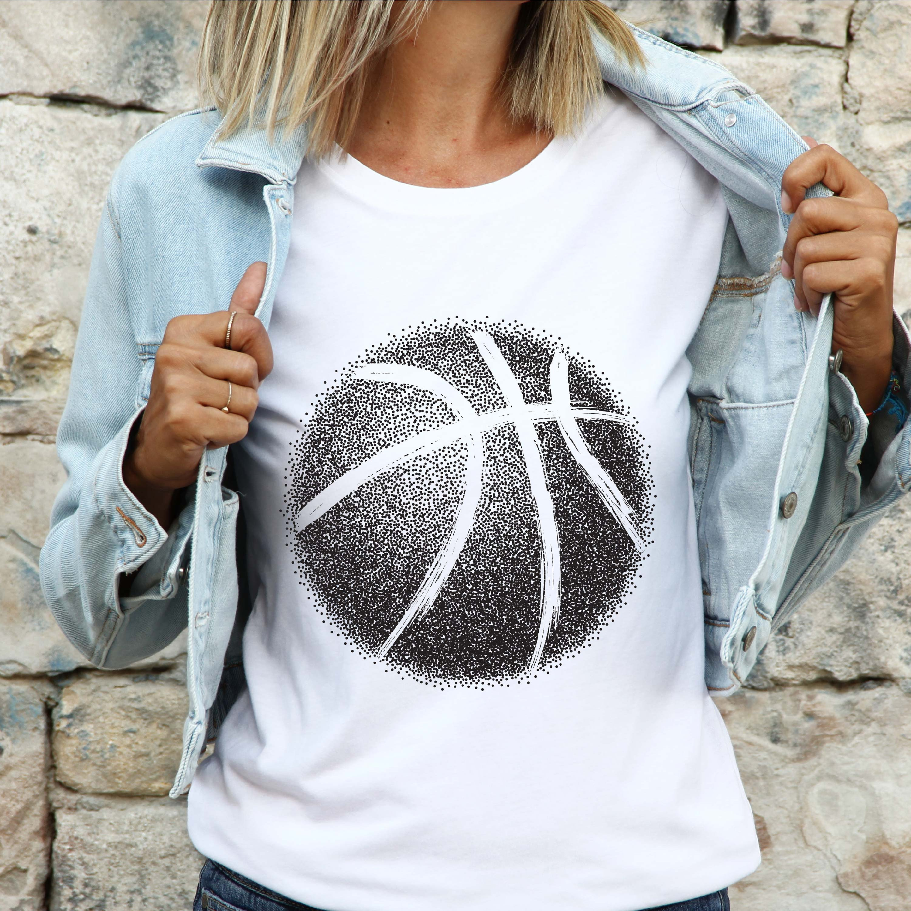 Basketball Dot Work Ready to Press Sublimation Transfer Heat - Etsy