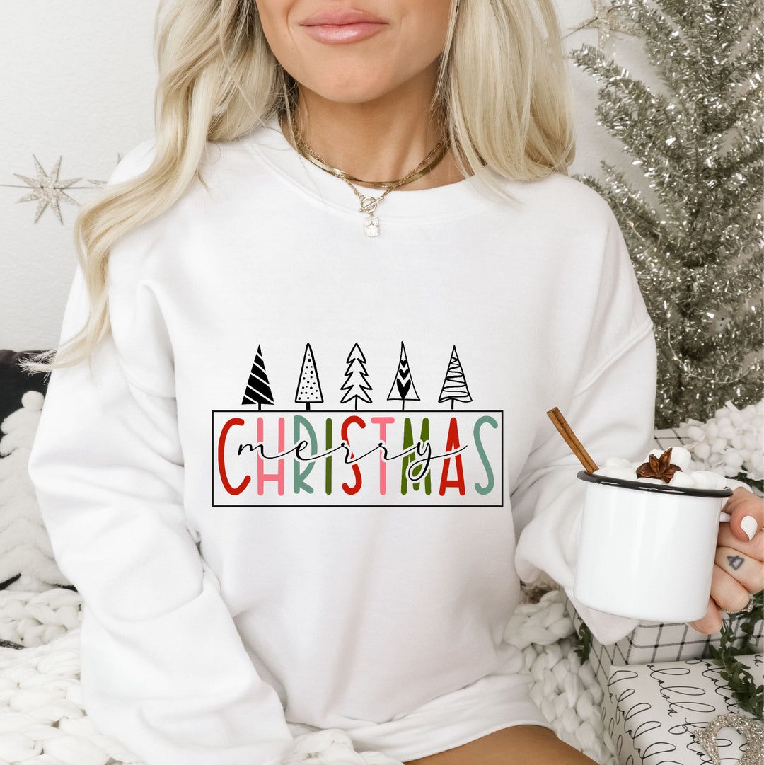Merry Christmas Sublimation Transfer, Ready to Press, Heat Press ...