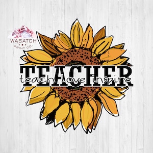 Teacher Sublimation Transfer, Ready to Press, Sublimation Designs, T ...