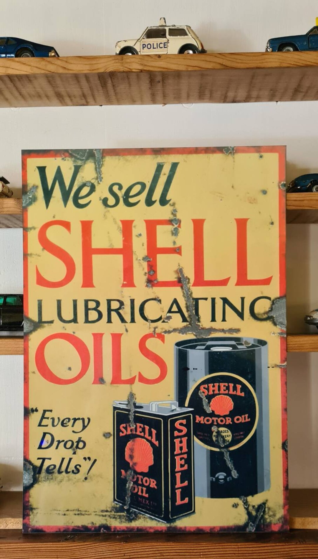 Retro Repro Retro Oil Metal Sign 290x200mm, Man Cave Woman Cave Garage ...