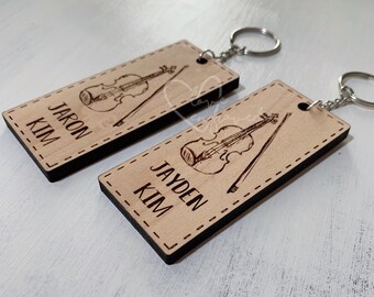 Violin Name Tag - Etsy