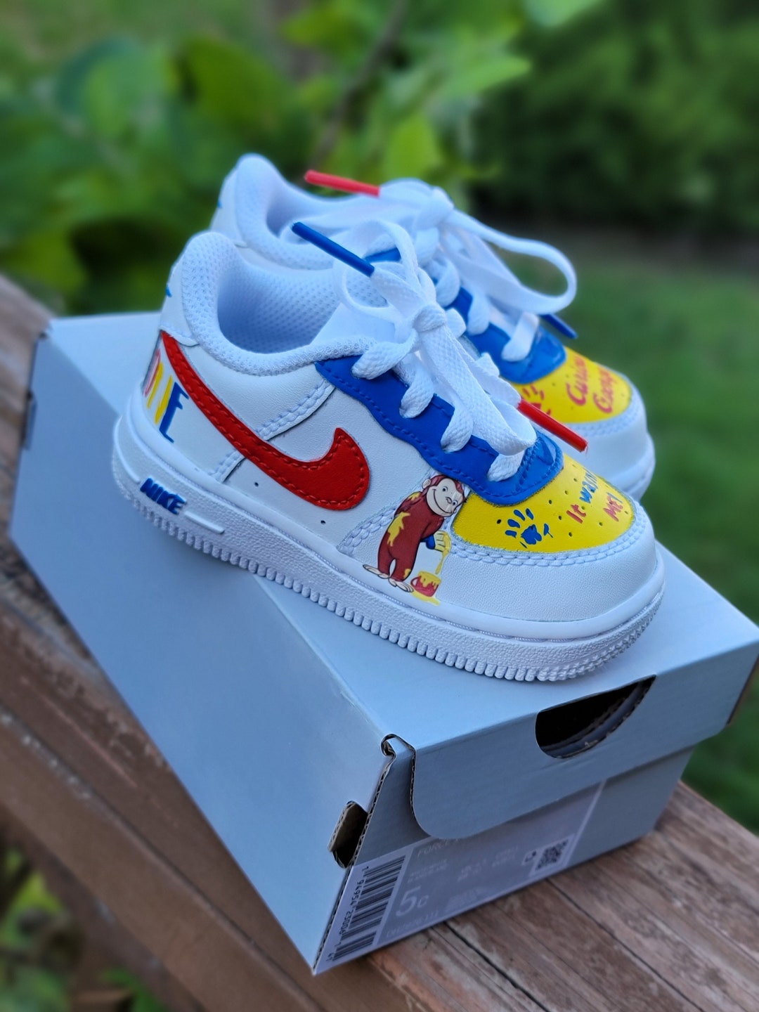 Curious George Af1 - Etsy