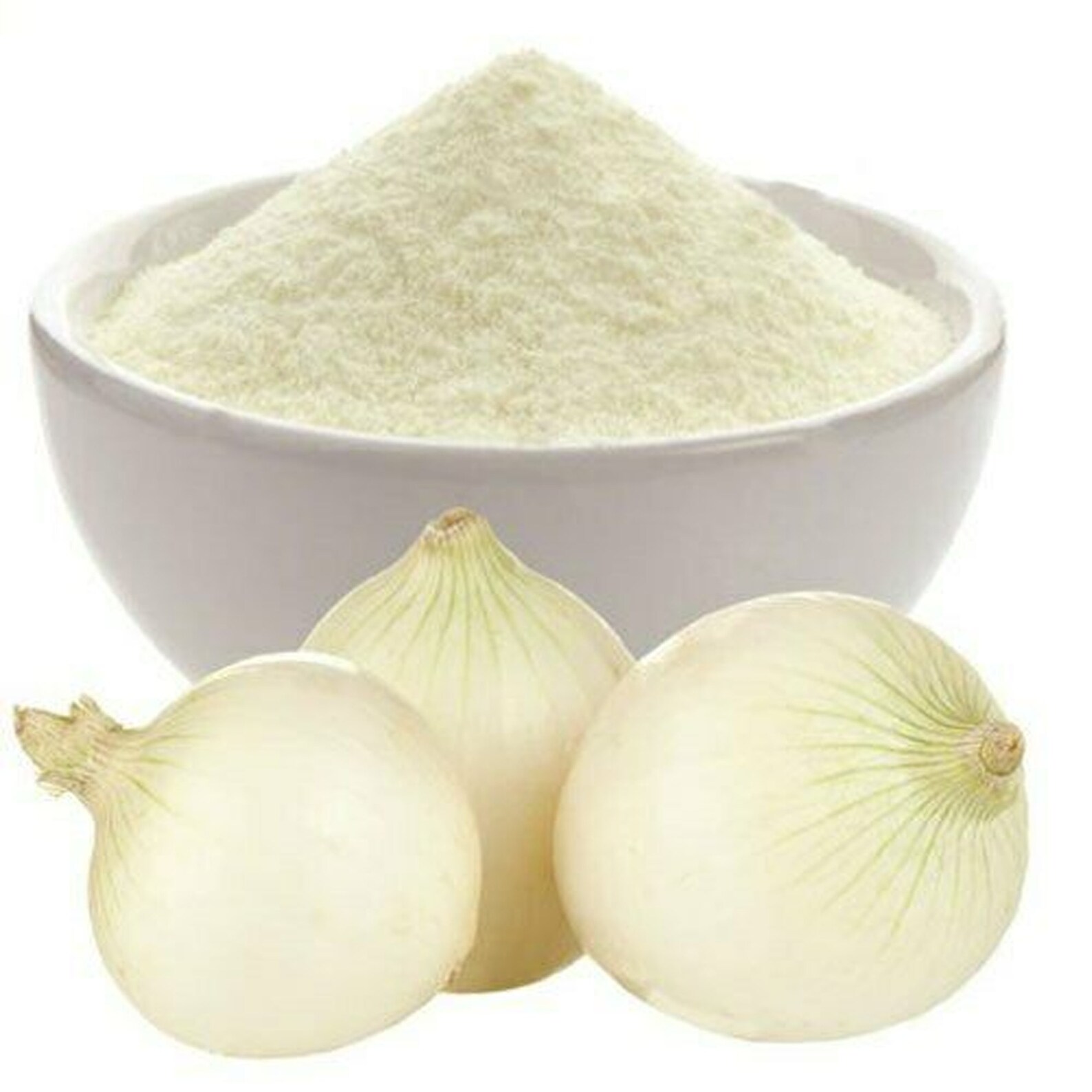 PURE WHITE ONION Powder Top Quality 100g 250g 500g 1kg Pyaz Cebolla En ...