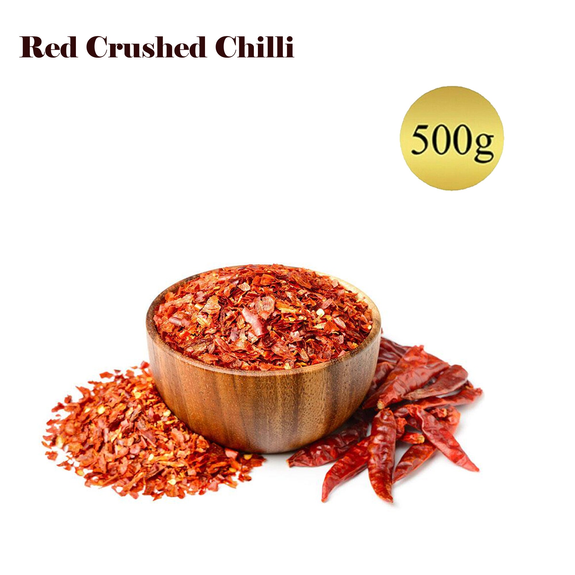 Flocons de piment rouge séché, piment concassé 100 g, 250 g, 500 g, 1 ...