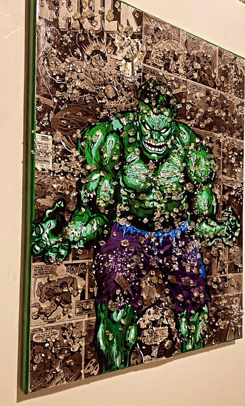 Incredible Hulk Fan Art - Etsy