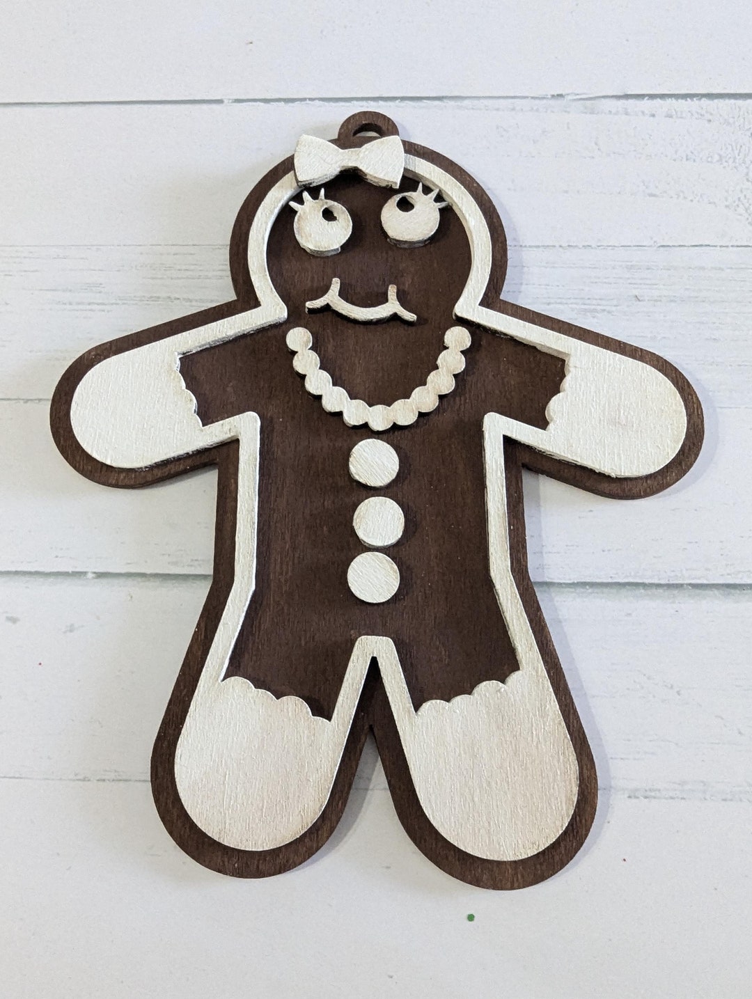 Gingerbread Ornaments Diy Paint Set Gift Set - Etsy