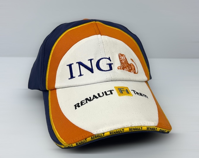 Vintage Formula 1 Hat, F1 Renault Racing Cap, New Old Stock, Vintage F1 ...
