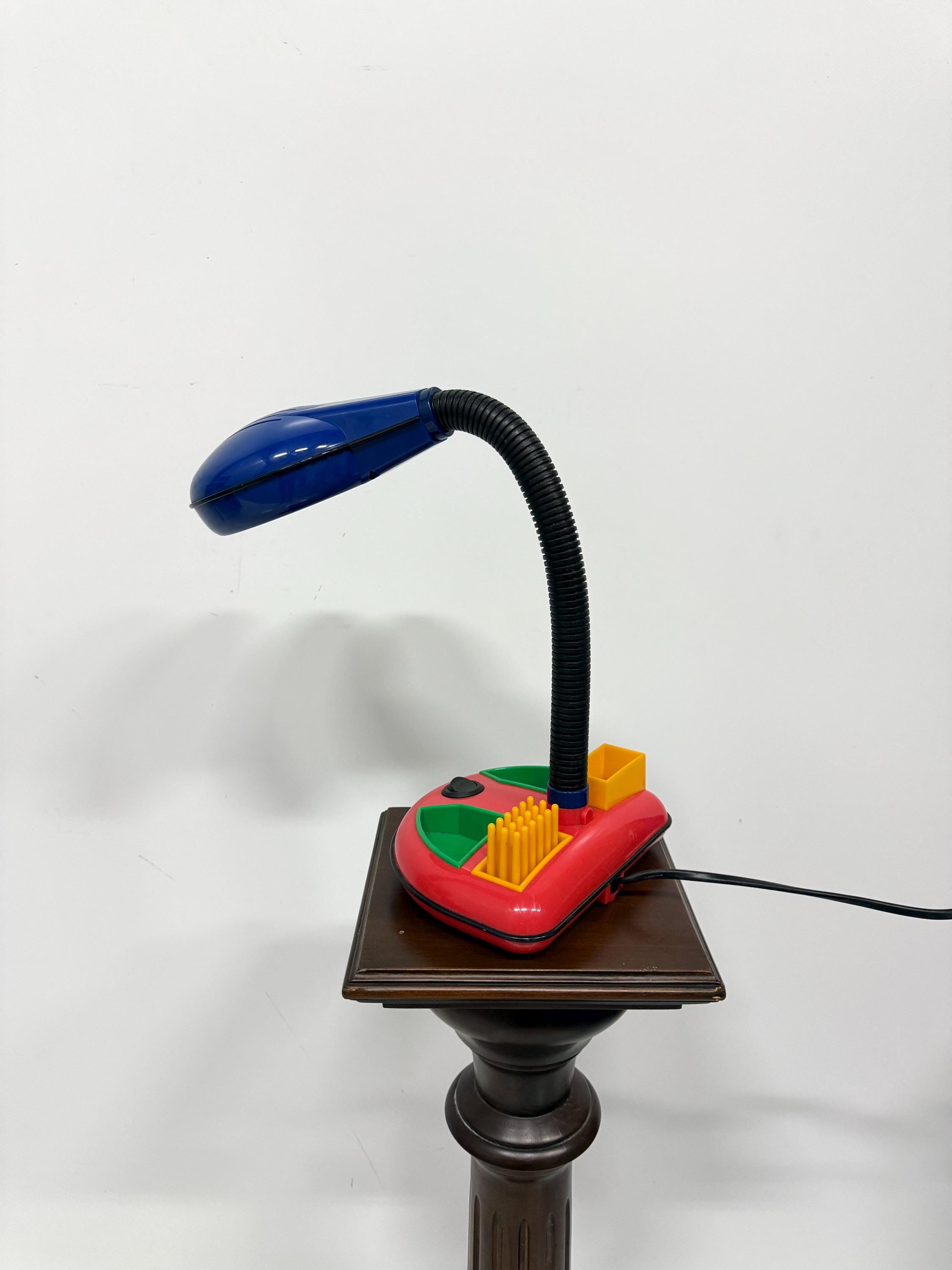 Vintage Desk Lamp, Memphis Milano Style, Rabbit Tanaka Corp, Colorful ...