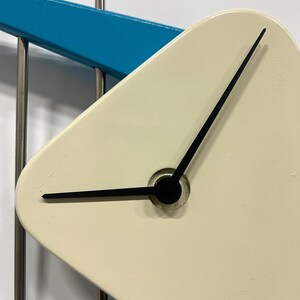 Mid Century Modern Wall Clock, MCM Style Wall Art Clock, Atomic Design ...