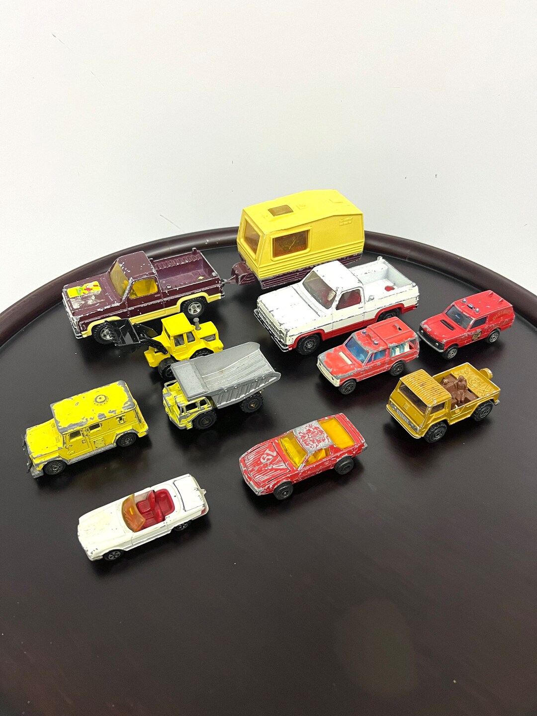 Lot Majorette Vehicles for Parts, 11 Vintage French Diecast Cars, Toy ...