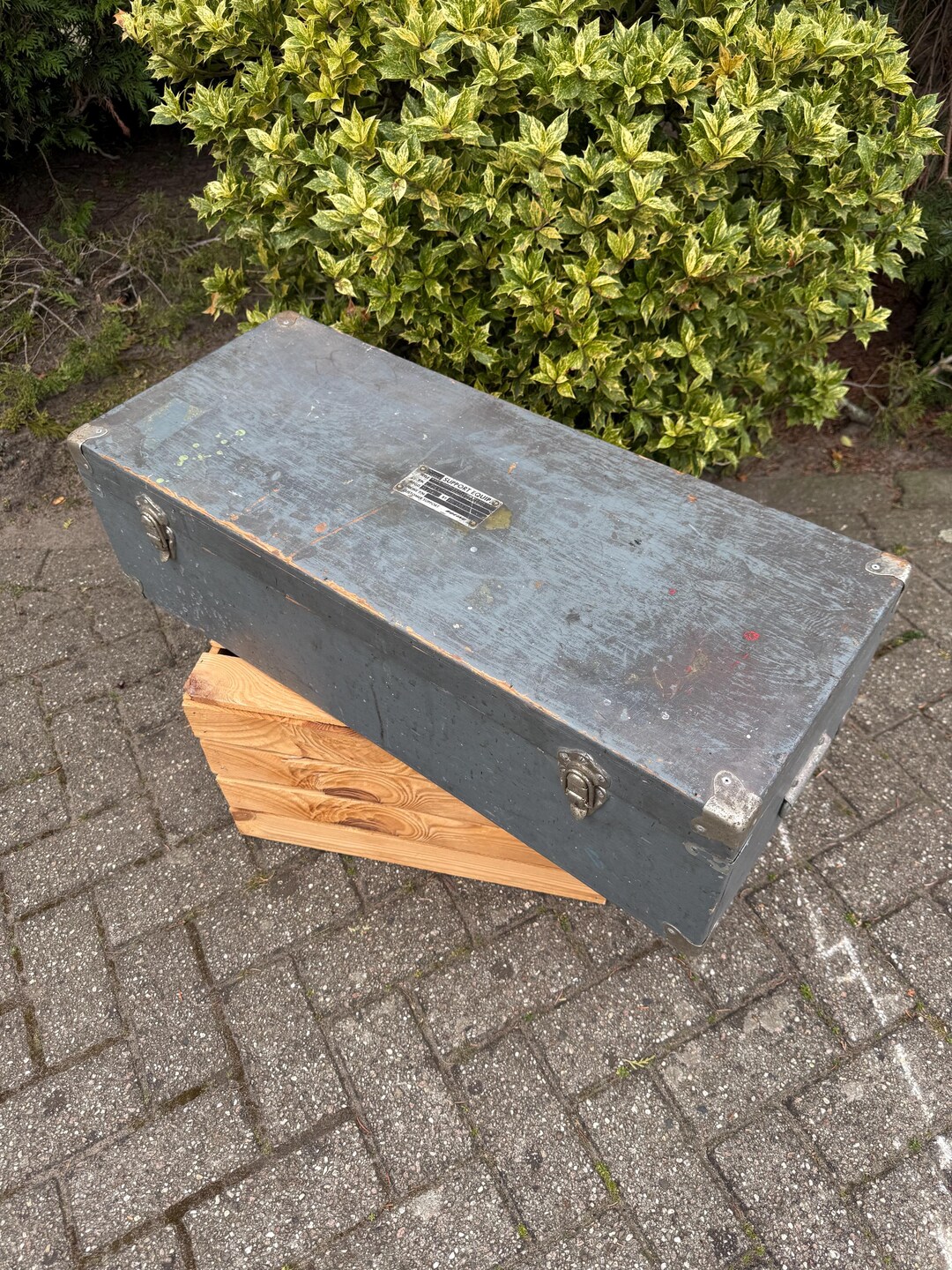 Vintage Boeing 737 767 Wooden Aircraft Tool Box, Aviation Equipment ...
