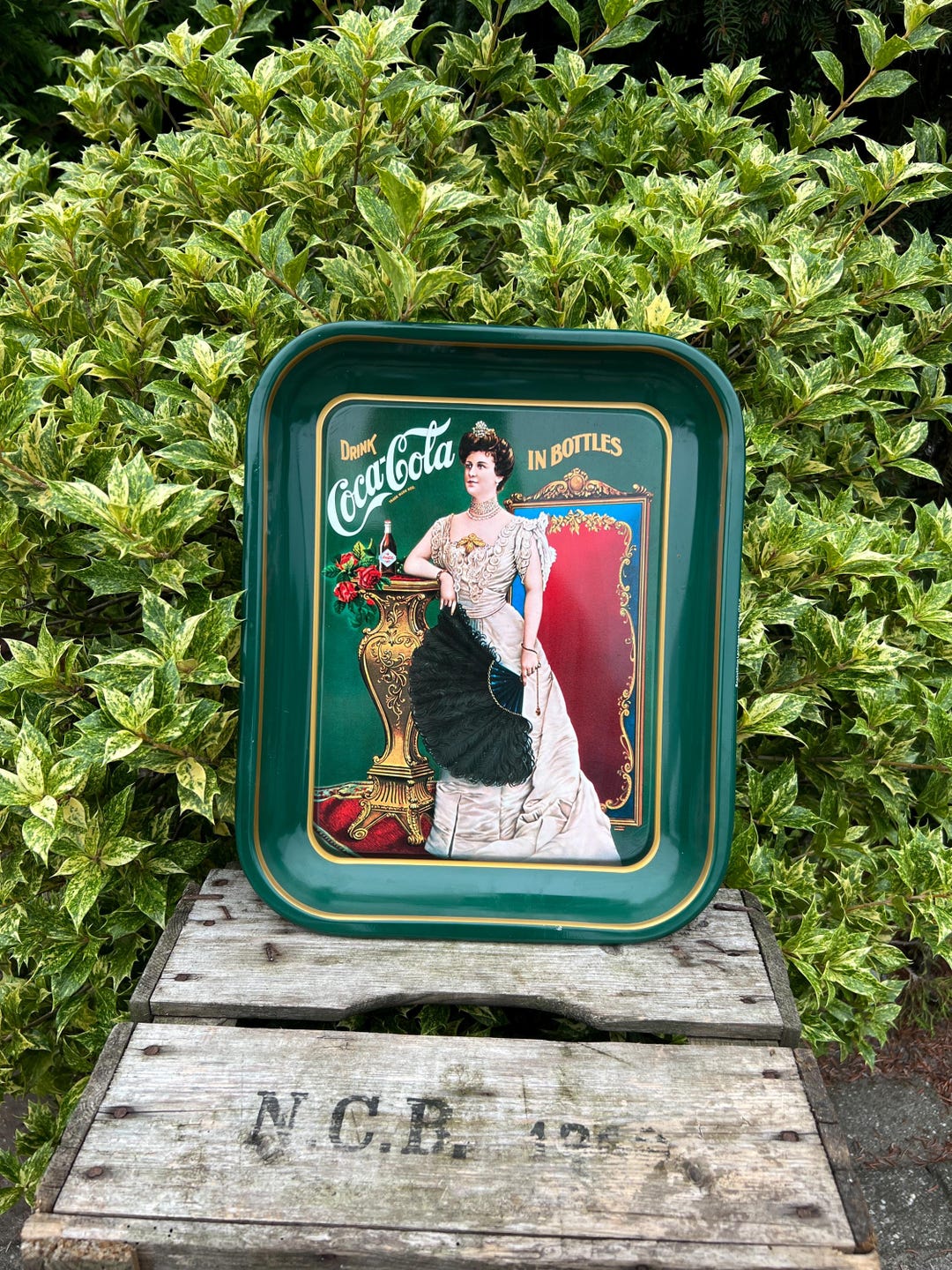 Vintage Coca-cola Serving Tray, Classic Home Bar Decor, Man Cave Gift ...