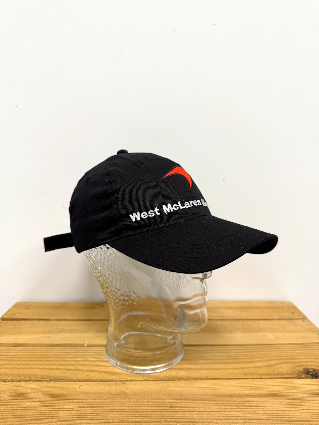 Vintage Mclaren Mercedes F1 Cap, West Racing Team Black Hat, Canon ...