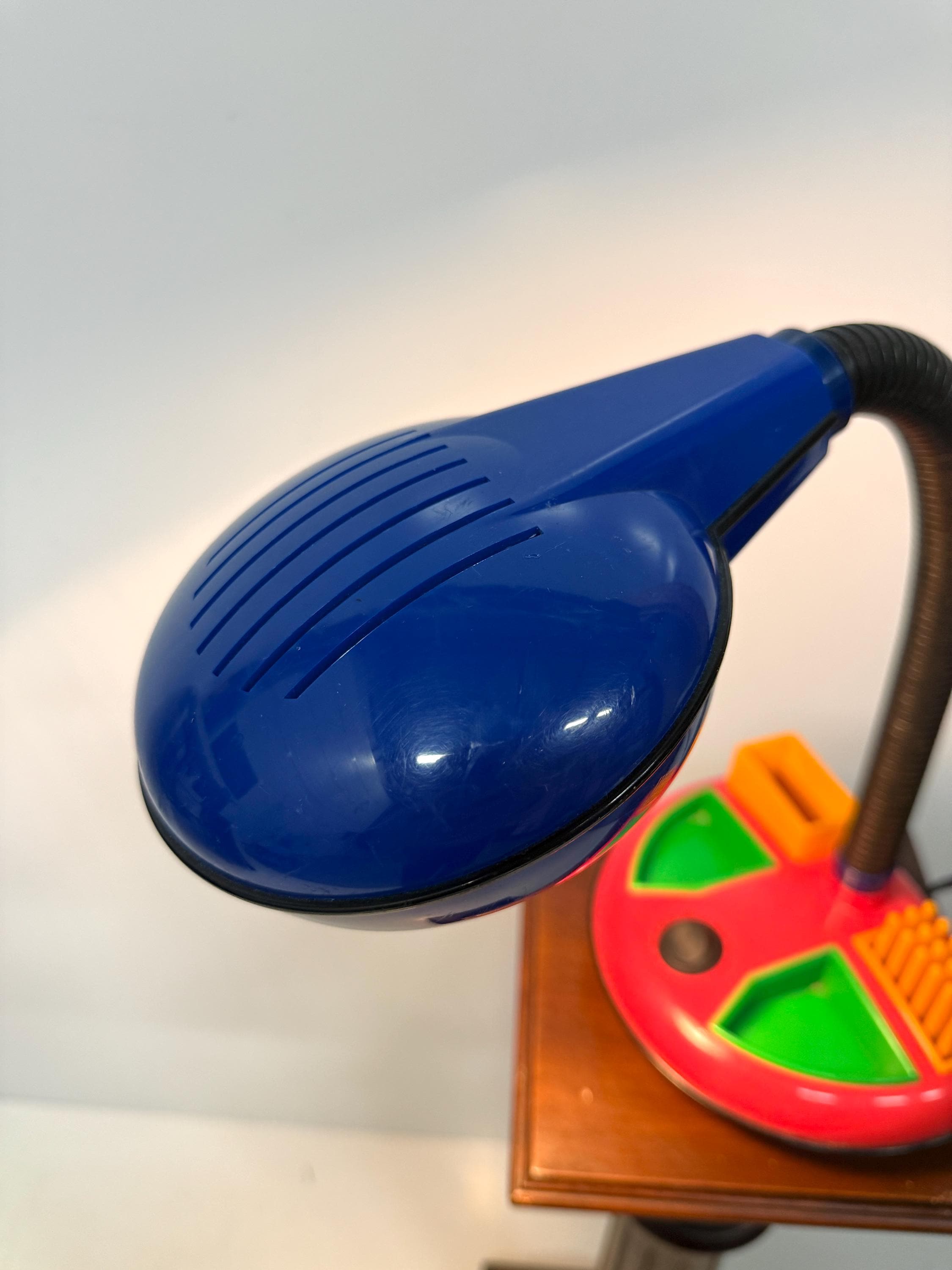 Vintage Desk Lamp, Memphis Milano Style, Rabbit Tanaka Corp, Colorful ...