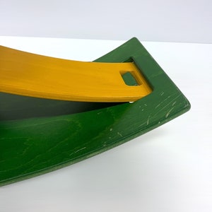 Rare Stokke Hippo Rocking Horse, Wooden Postmodern Design, Multicolor ...