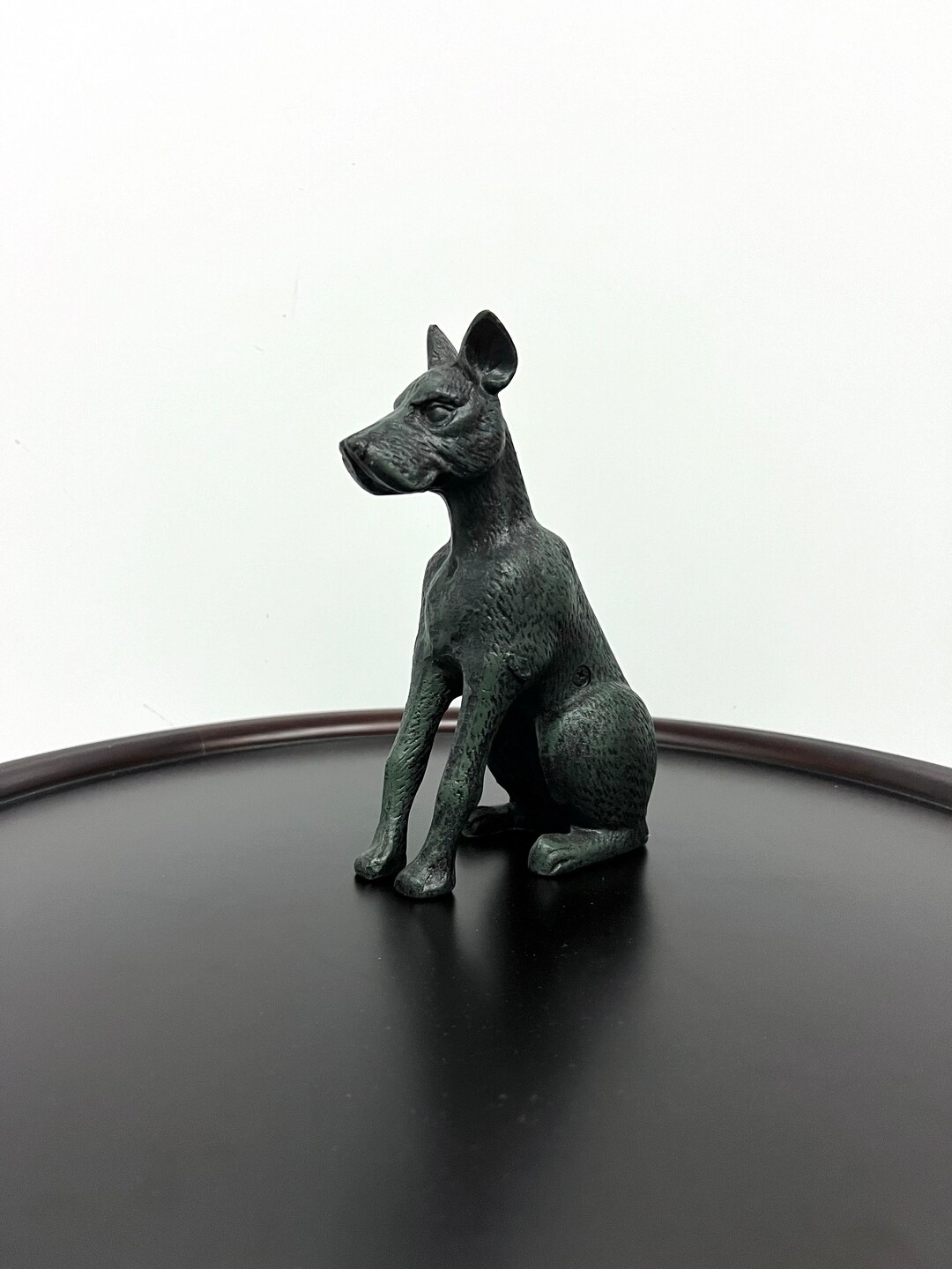 Vintage Cast Iron Dog Statue, Decorative Doorstop, Retro Interior Gifts ...