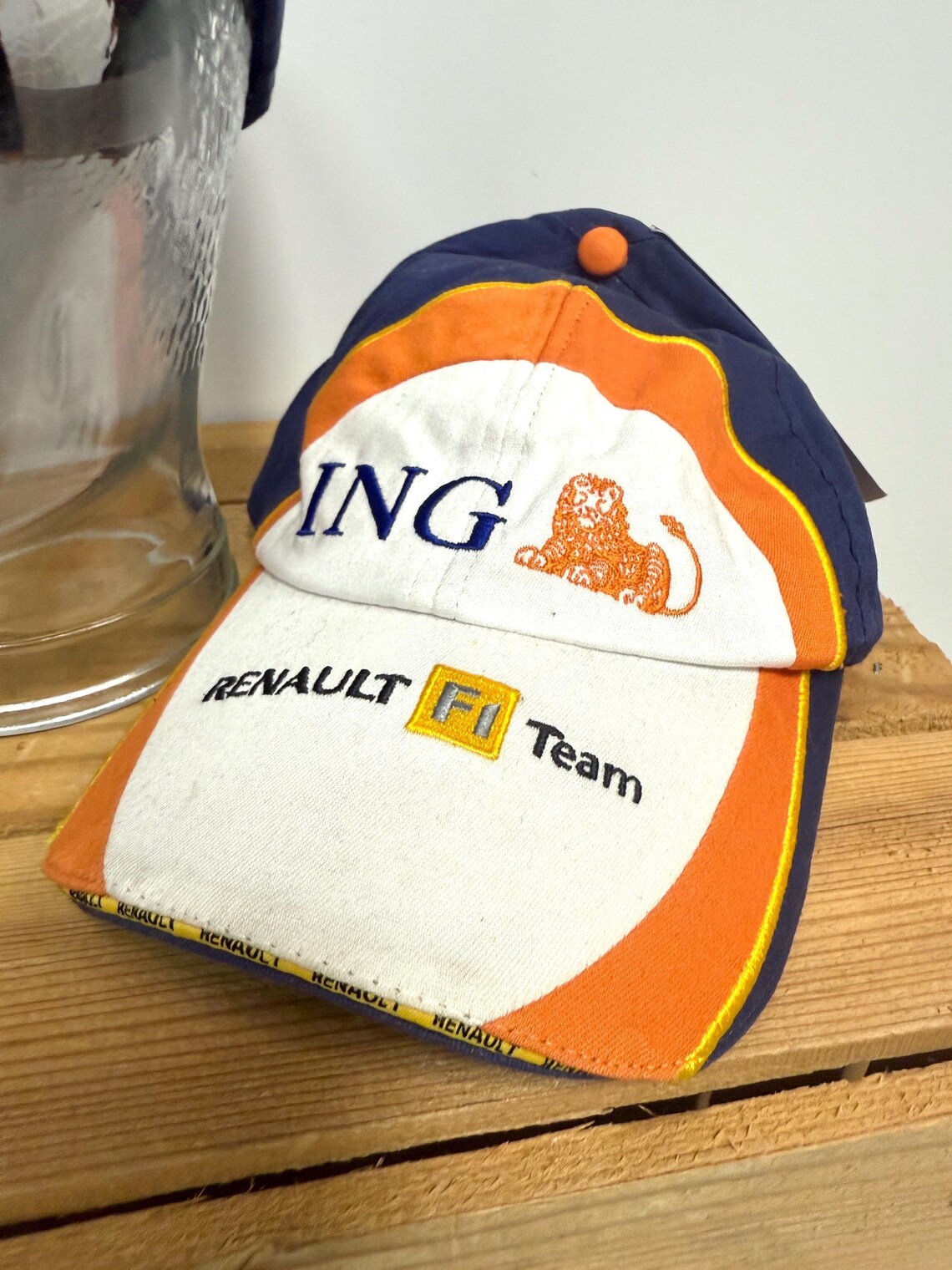 Vintage Formula 1 Hat, F1 Renault Racing Cap, New Old Stock, Vintage F1 ...