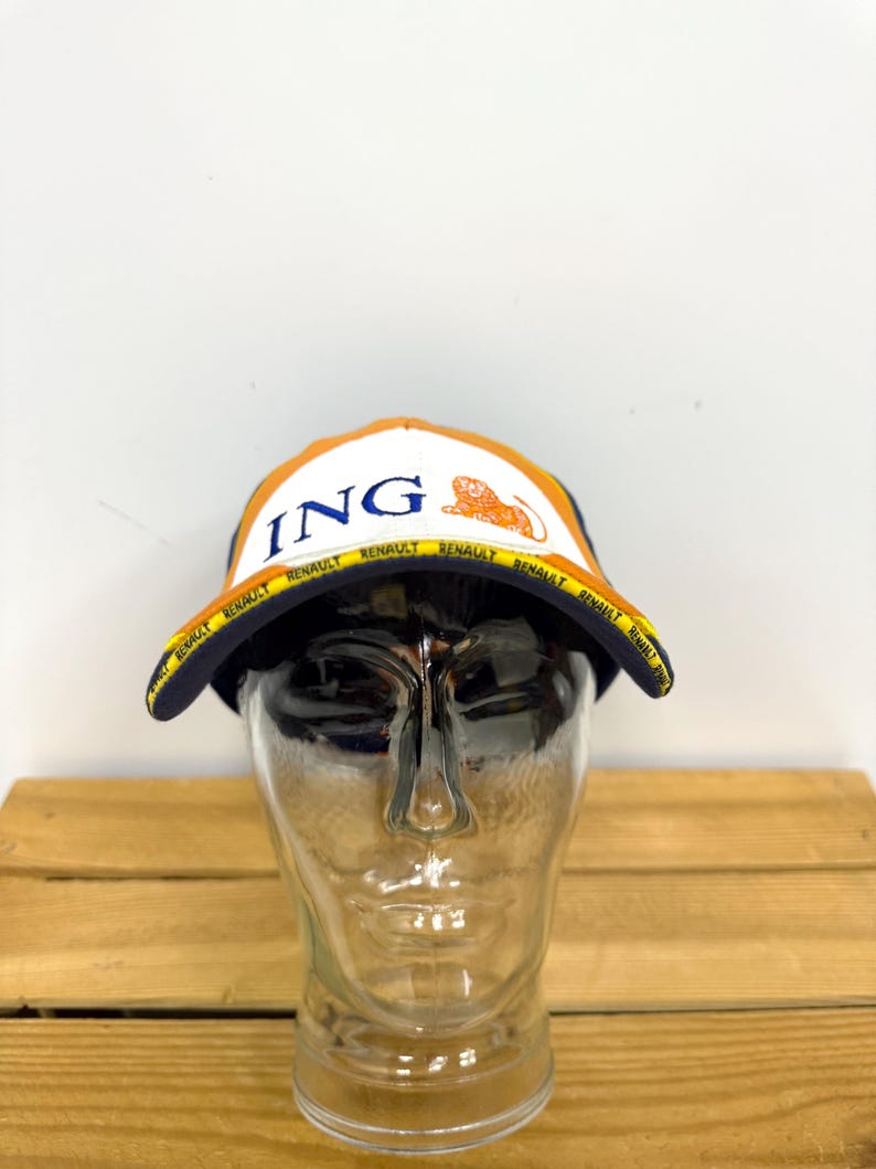Vintage Formula 1 Hat, F1 Renault Racing Cap, New Old Stock, Vintage F1 ...