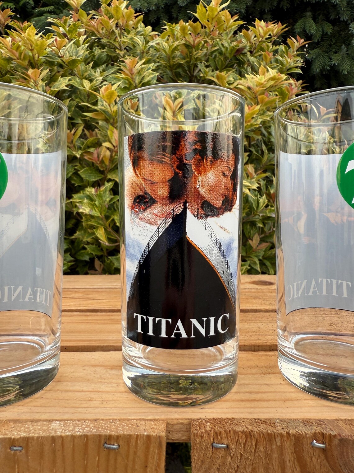 Vintage 7UP X Titanic Glasses Set of 4, Long Drink Tumblers, 1990s ...