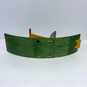 Rare Stokke Hippo Rocking Horse, Wooden Postmodern Design, Multicolor ...