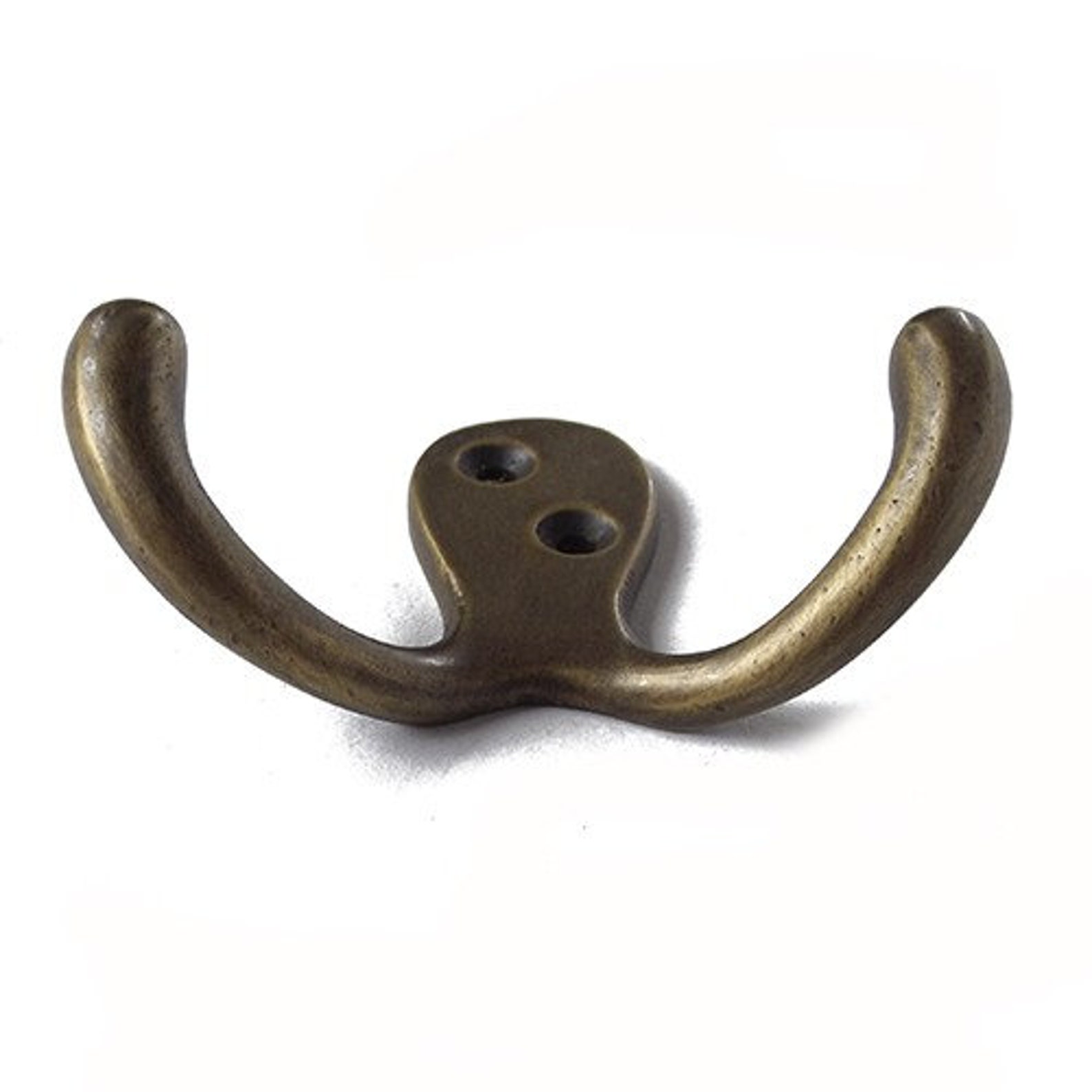 5 Piece Simple Solid Brass Hook Vintage Brass Hooks for - Etsy