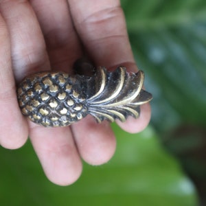 5 Pieces - Cute Small Pineapple Vintage Drawer Pull - Antique Solid ...