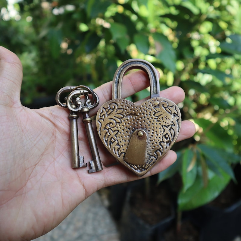 Vintage Lock and Key - Etsy