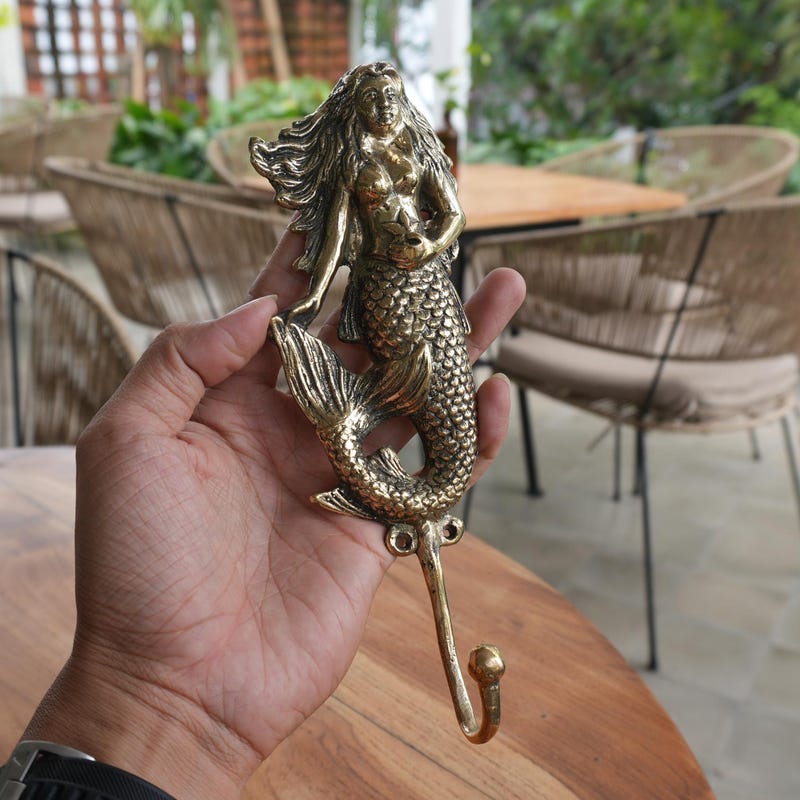 Mermaid Towel Hook - Etsy