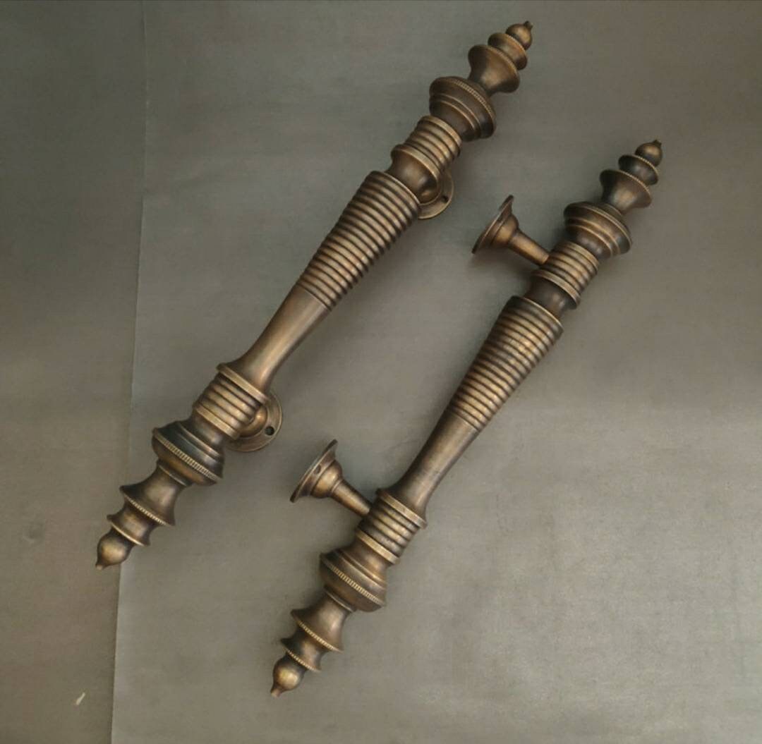 13 Pair 2pieces Vintage Door handle Antique Old | Etsy