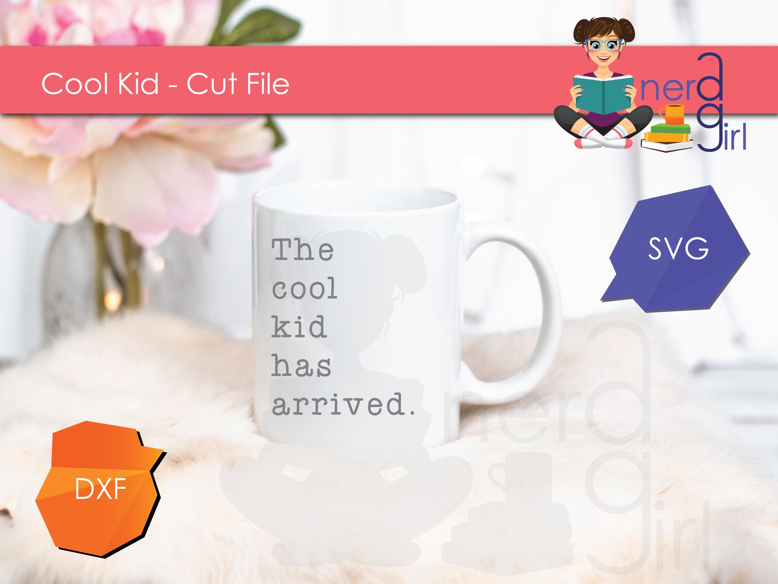 Cool Kid SVG Cut Files, Tshirt Design, Dxf, Png, Jpg, Svg, Silhouette ...