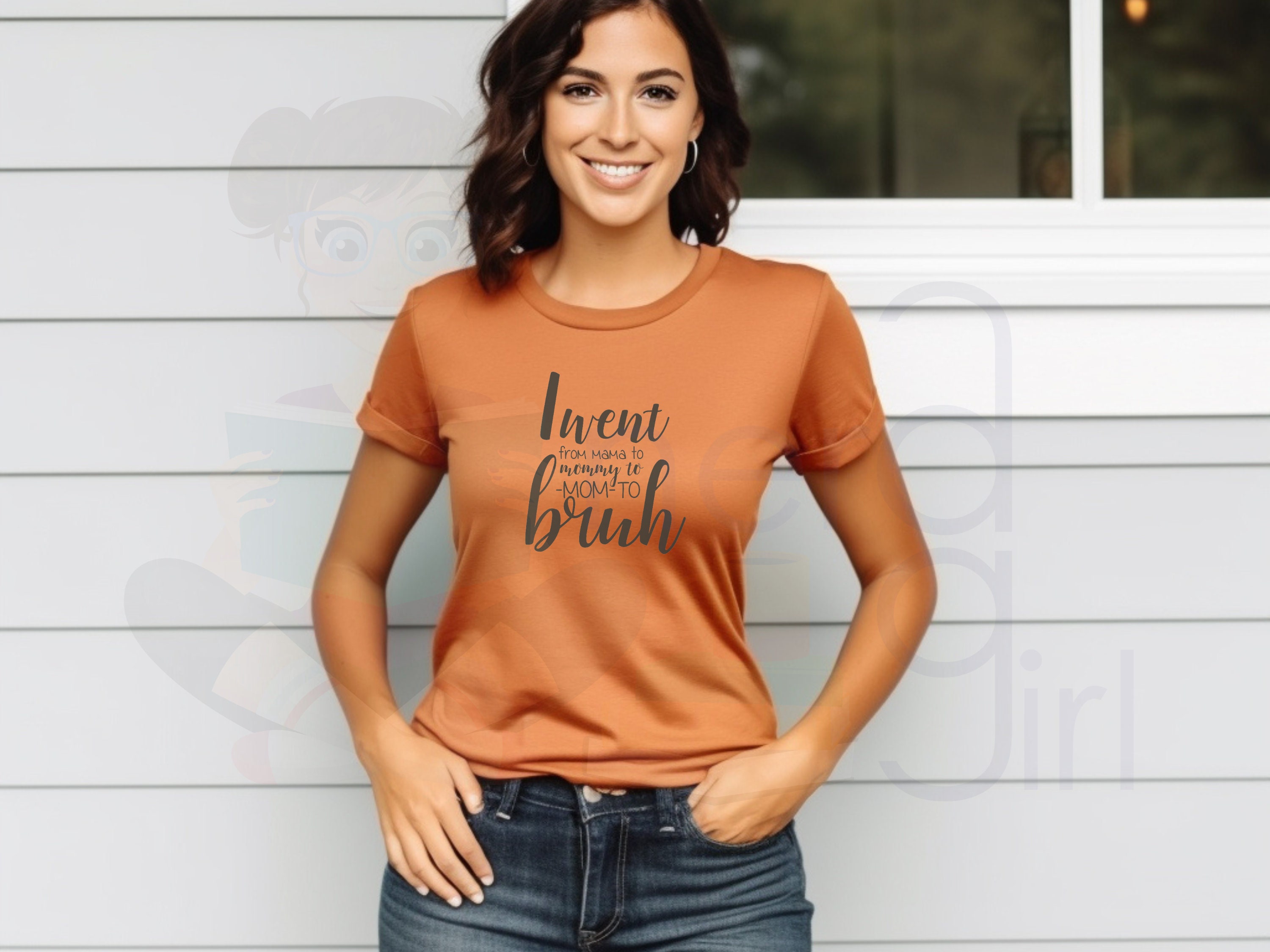 Mom Bruh SVG Cut Files Bruh Mom Shirt Design SVG PNG Transparent Cut ...
