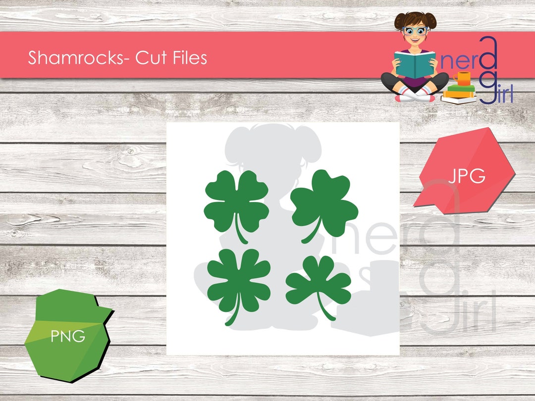 Shamrock-svg Cut Files Instant Download Transparent - Etsy