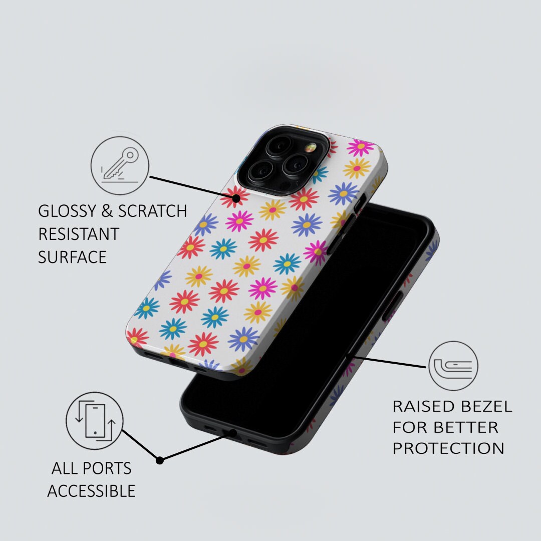DAISY DANCE Phone Case iPhone 15/14/13/12/11 Pro Max Magsafe Galaxy S24 ...