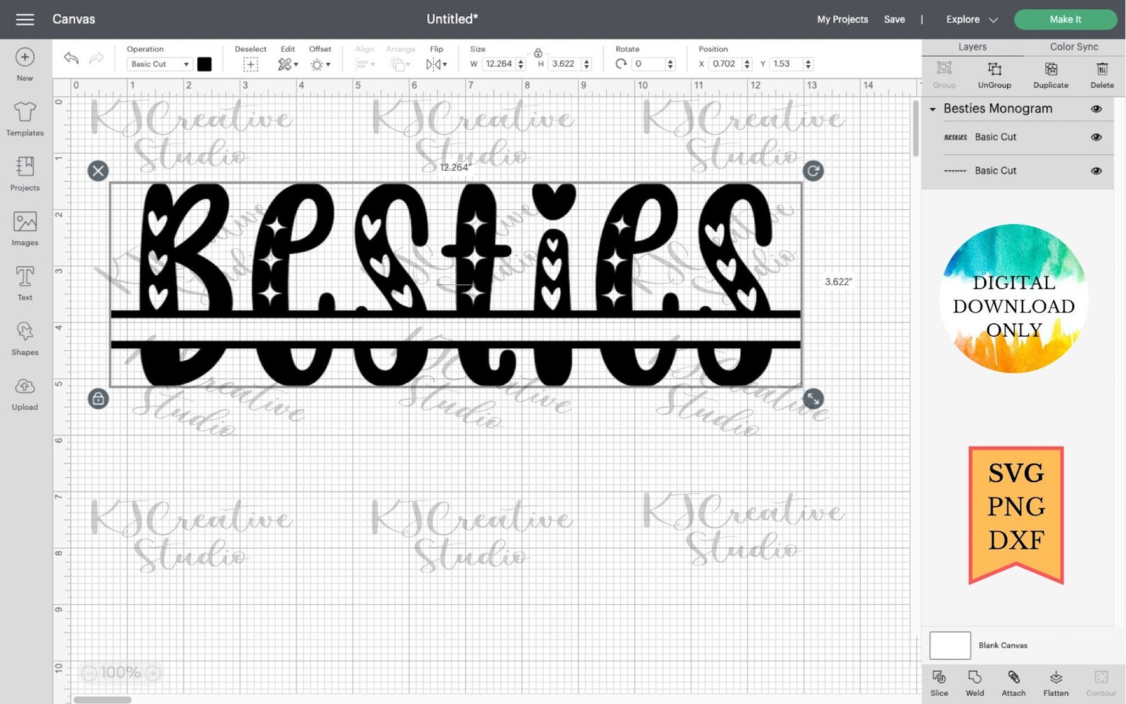 Besties Split Monogram Svg/png/dxf Bestie Svg Monogram | Etsy