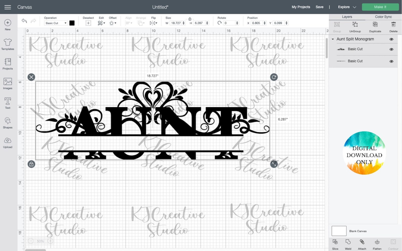 Aunt Split Monogram With Floral Aunt Svg Best Auntie Ever - Etsy