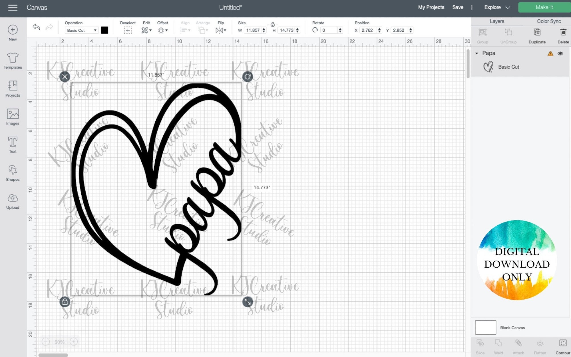 Papa With Heart Svg Papa life svg Girl Dad Svg Bonus Dad | Etsy