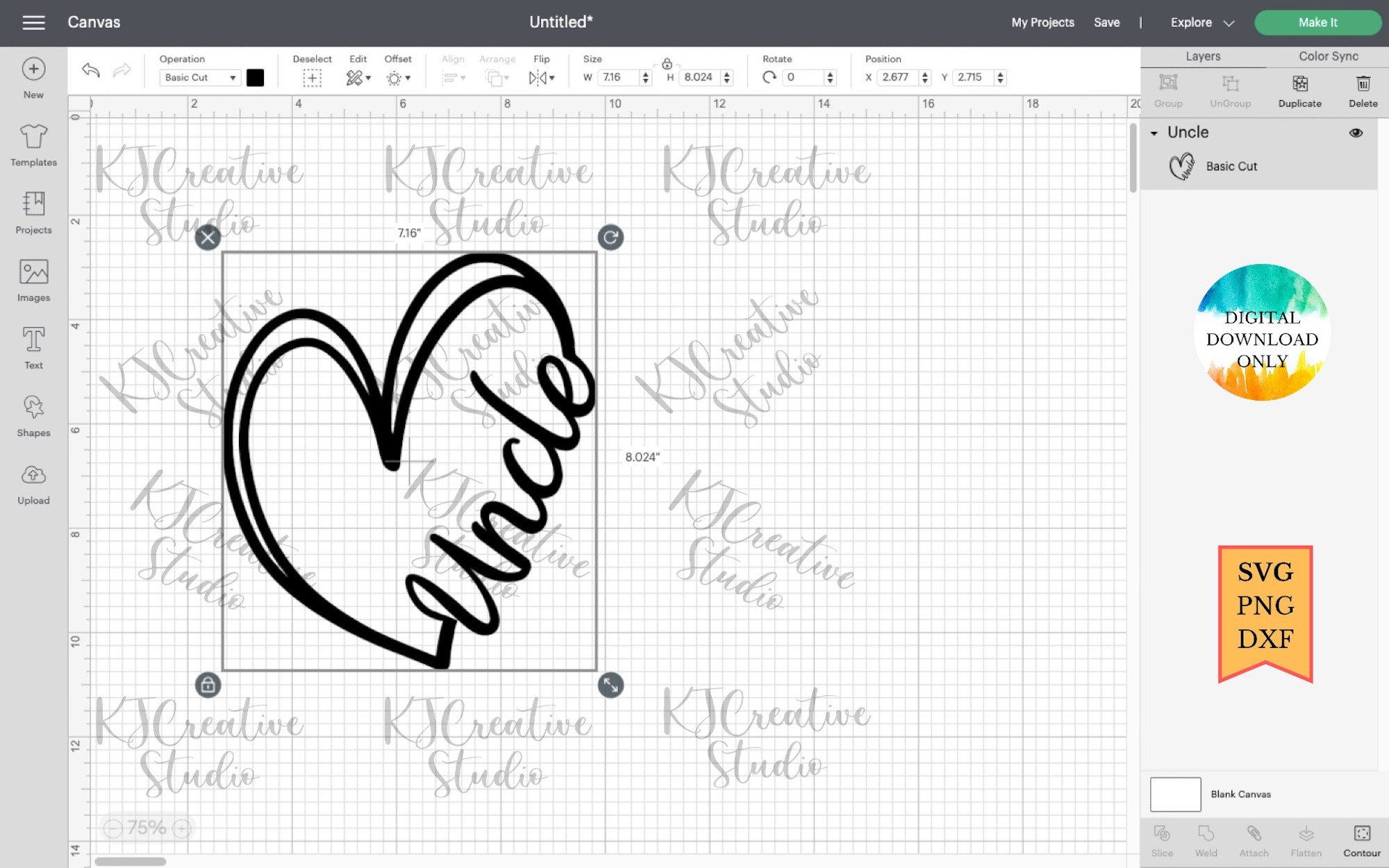 Uncle Script Font With Heart Svg/png Uncle Svg Best Uncle | Etsy